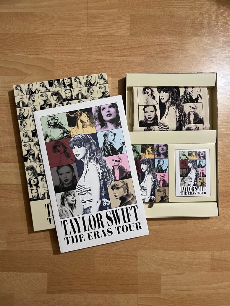 Taylor Swift Eras Tour VIP Merchandise Box Set, Hobbies & Toys ...