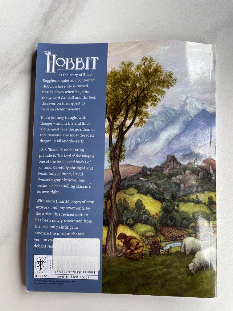 The Hobbit [Graphic Novel, Revised Edition] - J.R.R. Tolkien (Author ...