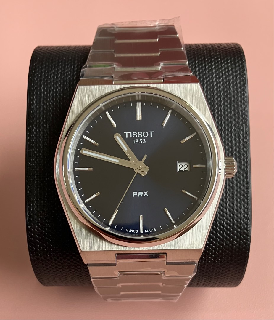Tissot PRX blue, Men's Fashion, Watches & Accessories, Watches on Carousell