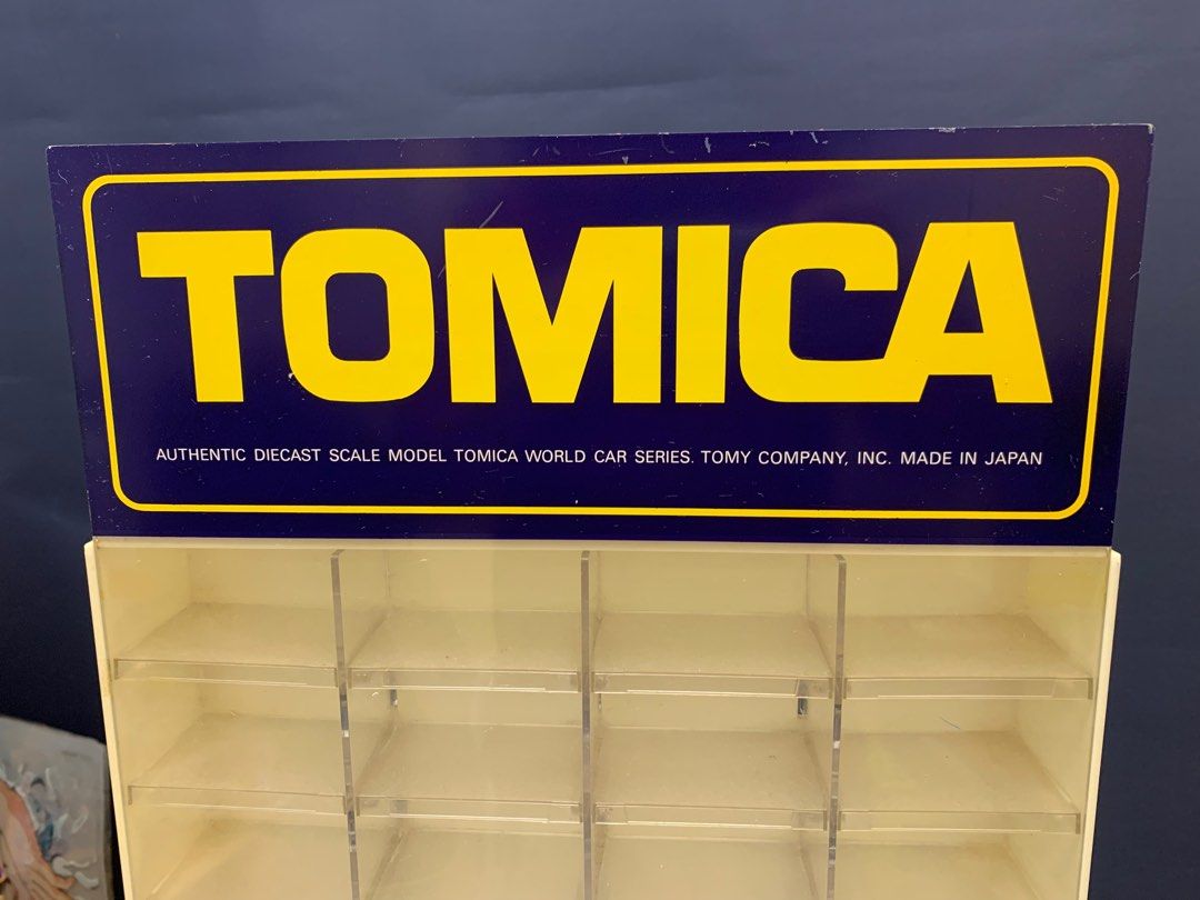 Tomica / Tomy Display Case 懷舊車仔展示櫃 / 展示架 / 展示盒 （藍盒車仔專用）, 興趣及遊戲, 玩具 & 遊戲 ...