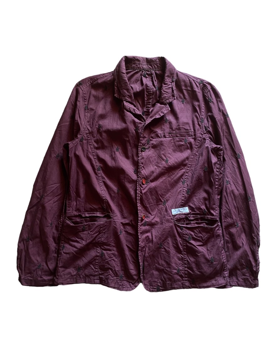 Undercover SS13 Layered Middle Finger Light Blazer Jacket, Men's ...