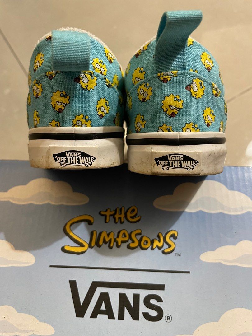 Vans x Simpson slip on V, Babies & Kids, Babies & Kids Fashion on Carousell