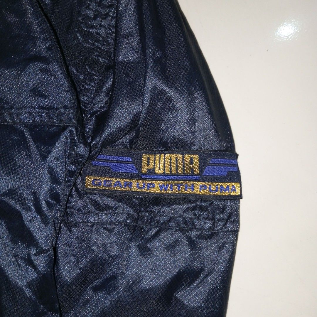 Vintage racing Jacket Puma ( Puma Vintage/jacket puma), Fesyen Pria ...