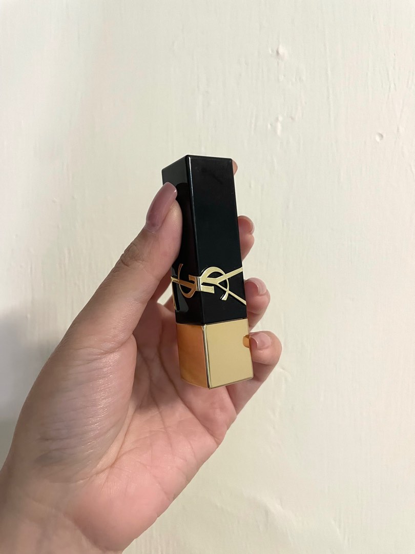 YSL奢華緞面釉惑唇膏 #10號 赤裸對決, 香水、美妝、保養, 臉部彩妝、保養與清潔, 化妝品在旋轉拍賣