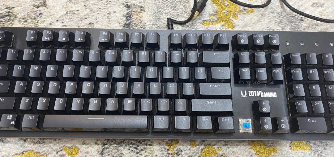 Zotac Mechanical Keyboard (Blue Switch), Computers & Tech, Parts ...