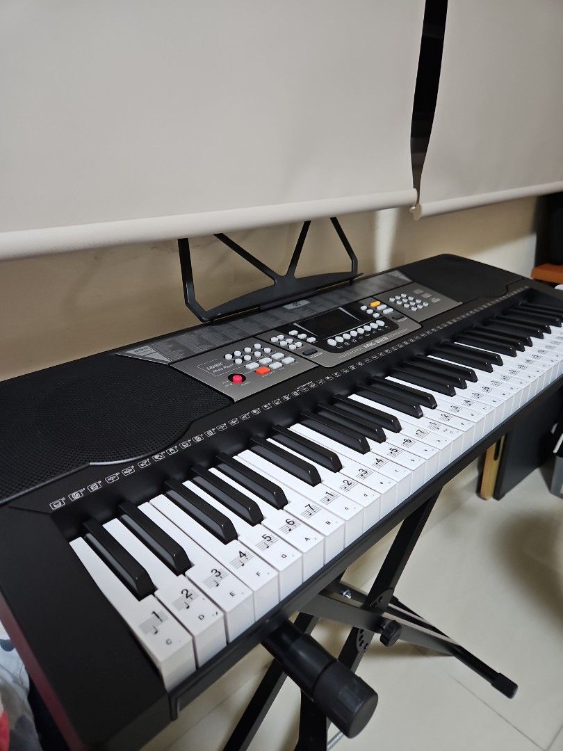 61-key keyboard MK-289 (with stand), Hobbies & Toys, Music & Media ...