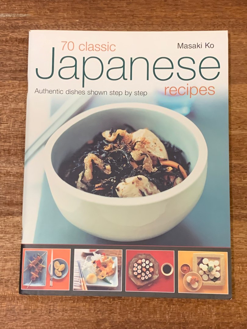 70 classic Japanese Authentic dishes shown step by step recipes by ...