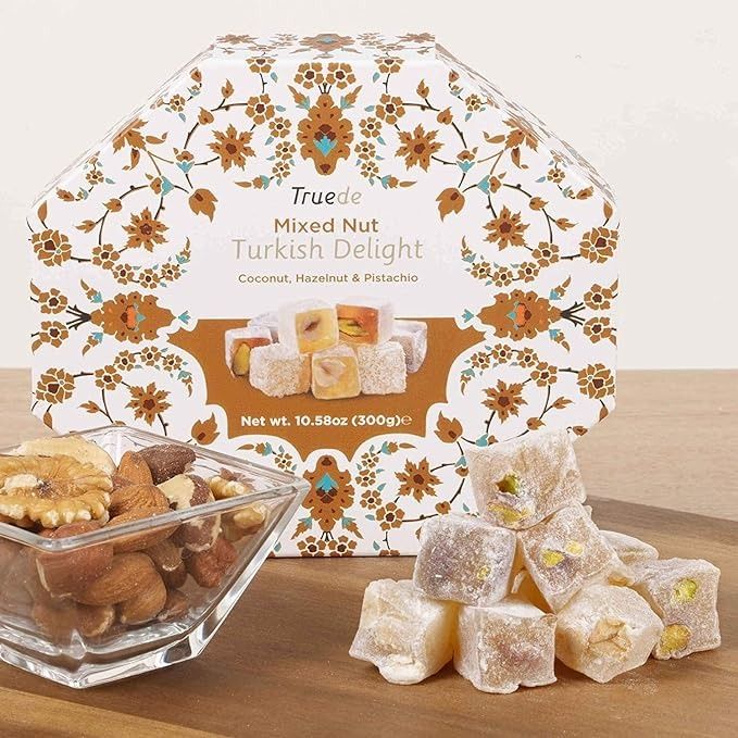 土耳其軟糖 Turkish Delight Box 禮盒裝 送禮 多款可選 辦公室 小食 零食代購 英國代購, 嘢食 & 嘢飲, 禮品籃和禮籃 ...