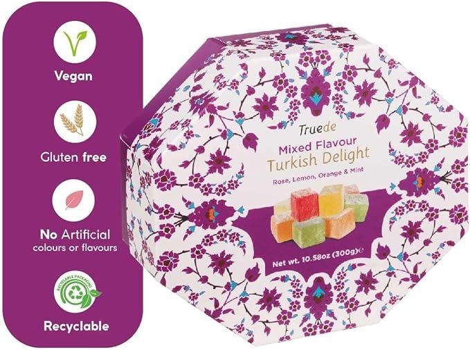 土耳其軟糖 Turkish Delight Box 禮盒裝 送禮 多款可選 辦公室 小食 零食代購 英國代購, 嘢食 & 嘢飲, 禮品籃和禮籃 ...