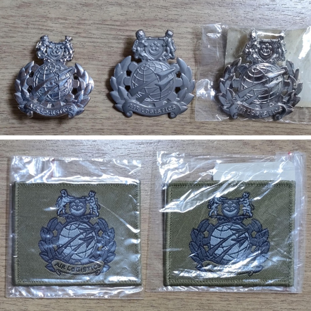 Air Force/RSAF Air Logistics Badges and Patches, Hobbies & Toys ...