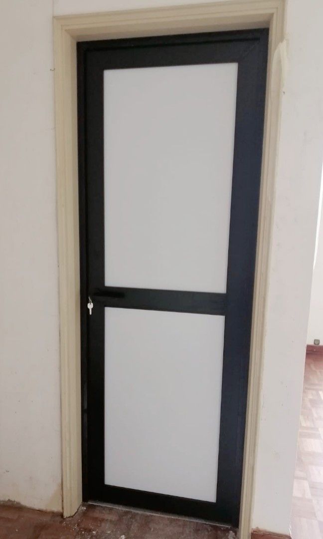 Aluminium Swing Door | Aluminium Frame Arycalic Panel Swing Door ...