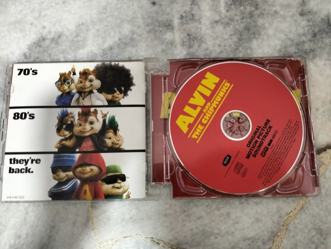 Alvin and the chipmunks Soundtrack, Hobbies & Toys, Music & Media, CDs ...