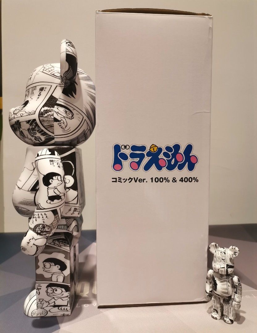 [Pre-Order] Bearbrick Doraemon ドラえもん Comic (The Last Episode: Nobita ...