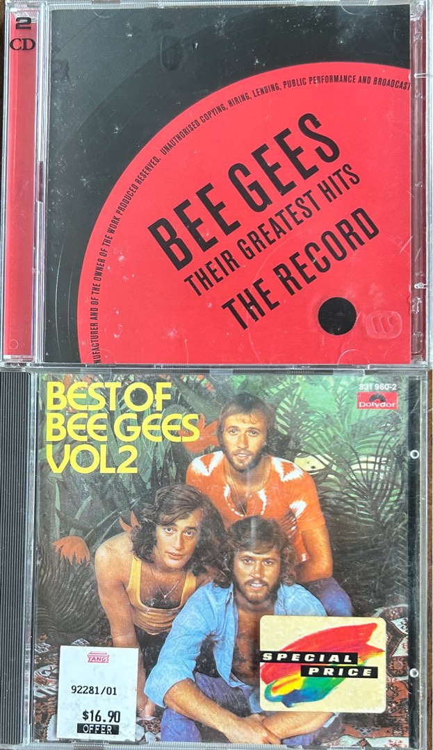 Bee Gees CDs, Hobbies & Toys, Music & Media, CDs & DVDs on Carousell