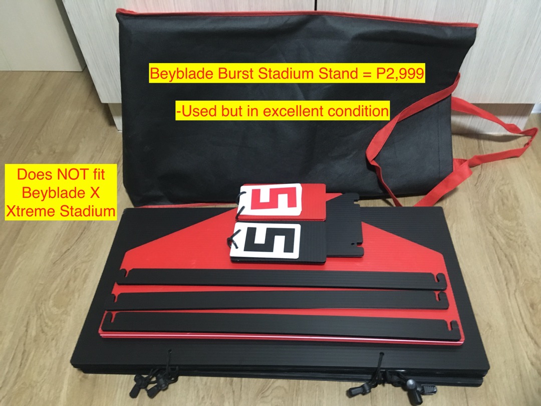 Beyblade Foldable Stadium Stand, Hobbies & Toys, Toys & Games on Carousell