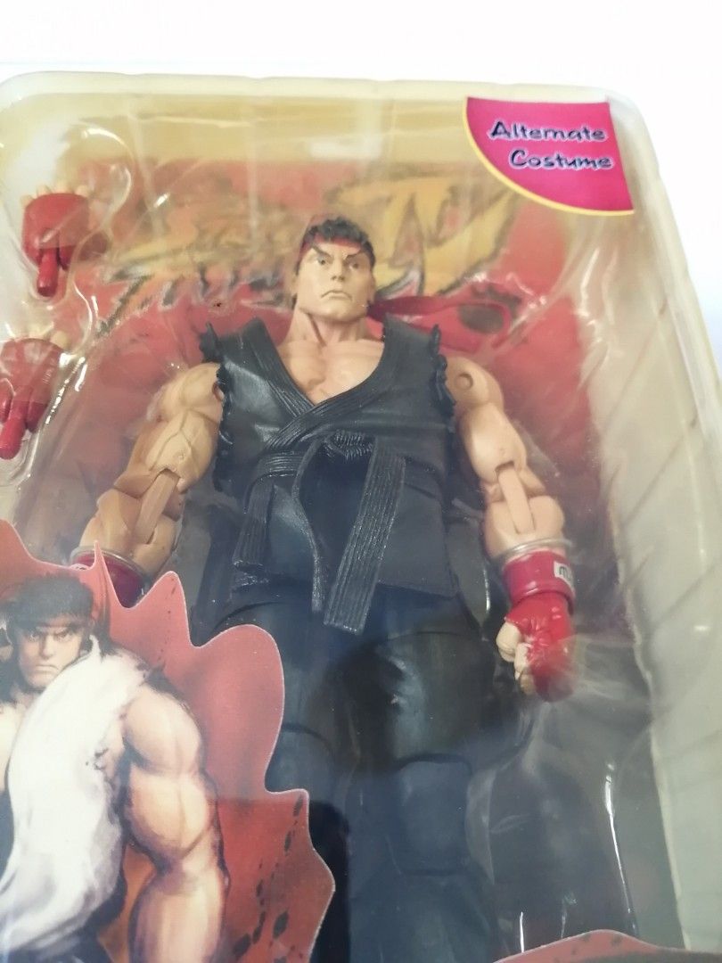 Street Fighter Ryu (Alternate Colour Black), Hobbies & Toys, Toys ...