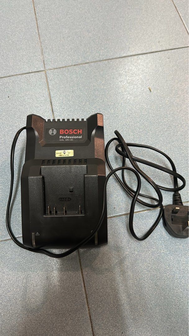 Bosch charger, Furniture & Home Living, Home Improvement & Organisation ...