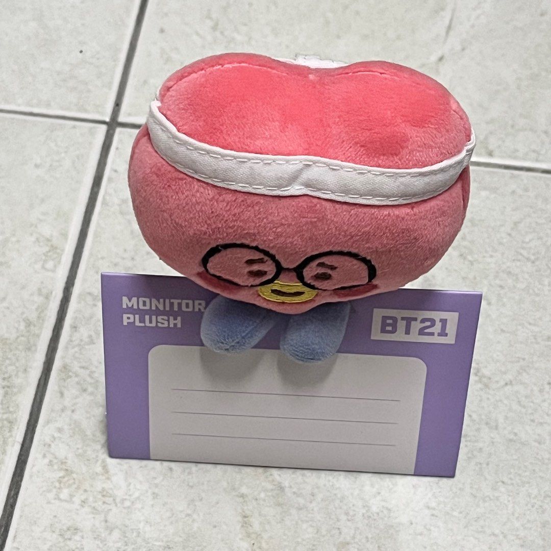 BT21 tata monitor plush, Hobbies & Toys, Collectibles & Memorabilia, K ...