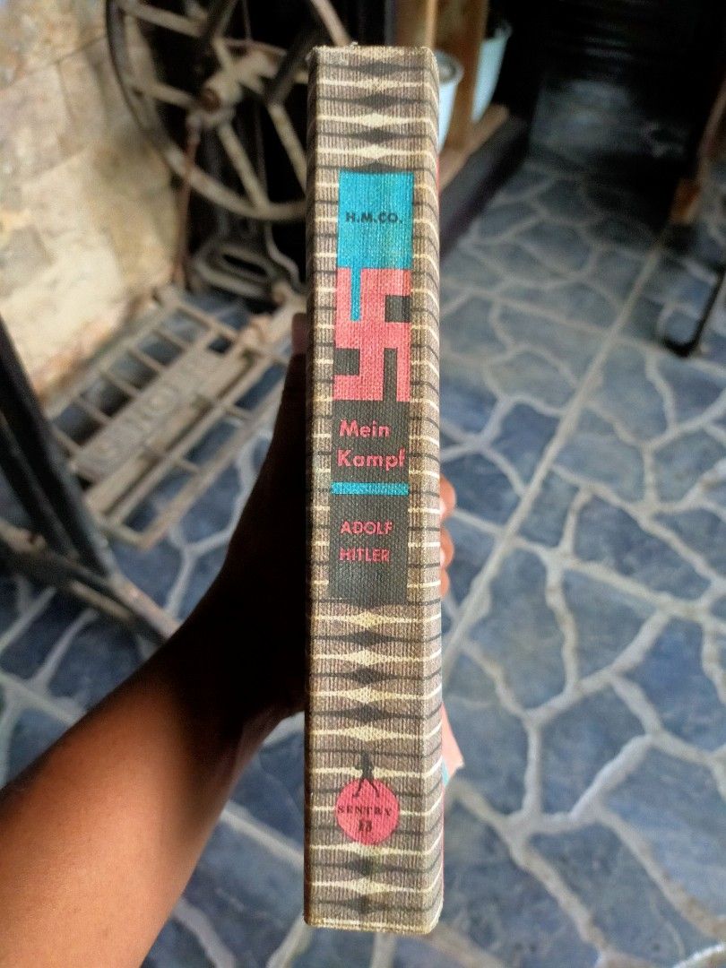 Buku Original Adolf Hitler Vintage Langka Mein Kampf Cetakan 1943, Buku ...