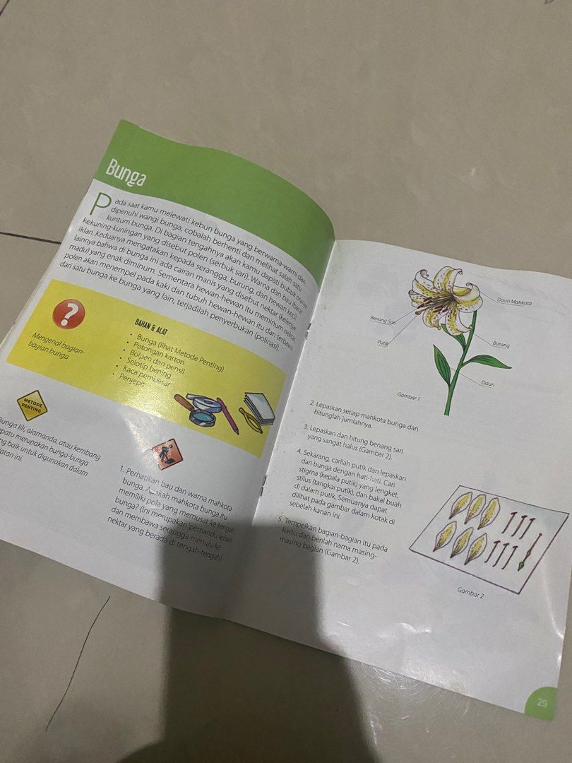 Buku tentang tanaman, Buku & Alat Tulis, Majalah & Lainnya di Carousell