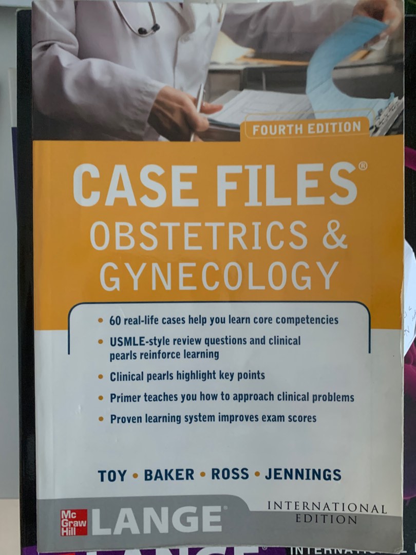 Case Files Obstetrics and Gynecology (4th Edition), Hobbies & Toys ...