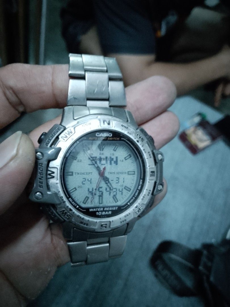 Casio protrek prt-500, Luxury, Watches on Carousell