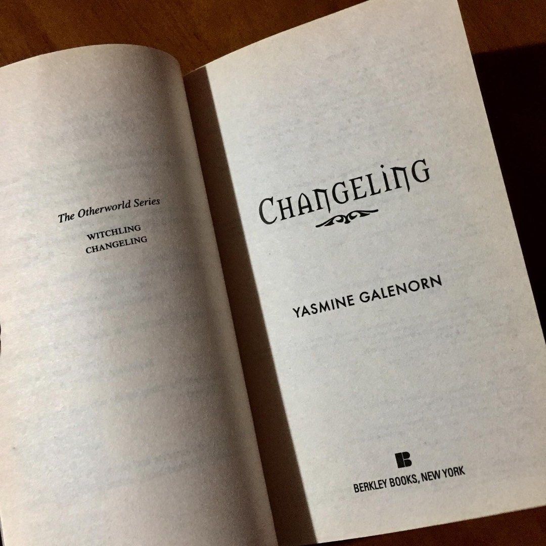 Changeling by Yasmine Galenorn (Sisters of the Moon / The Otherworld / Vampires / Urban Fantasy ...