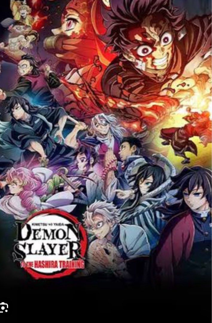 Demon slayer : Hashira Training poster, Hobbies & Toys, Memorabilia ...