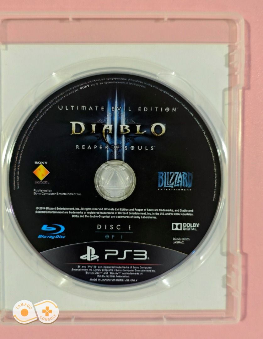 Diablo III [Ultimate Evil Edition] - [PS3 Game] [ENGLISH Language ...