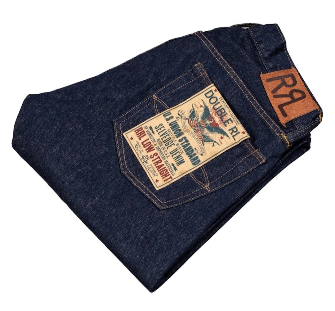 Double RL RRL Made in USA 美製 One Washed Denim Full Count LVC Vintage ...