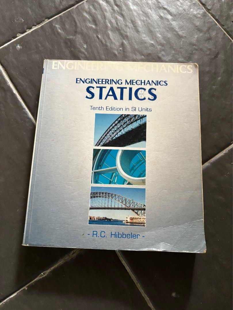 Engineering Mechanics Statics (tenth edition), Hobbies & Toys, Books ...