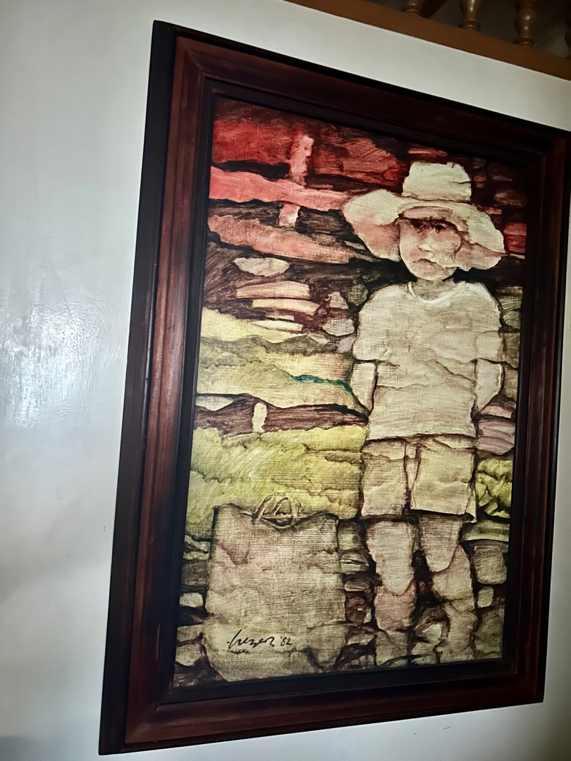 Filipino Painting by a local artist 1982, Furniture & Home Living, Home ...