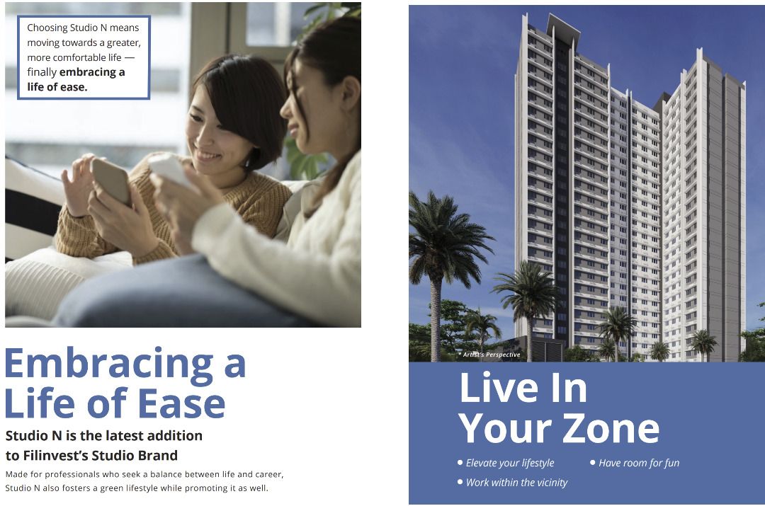 For Sale: Own Your Dream Studio Condo at Studio N, Filinvest City ...