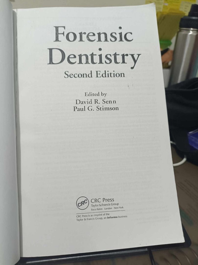 Forensic Dentistry 2nd Edition, Hobbies & Toys, Books & Magazines ...