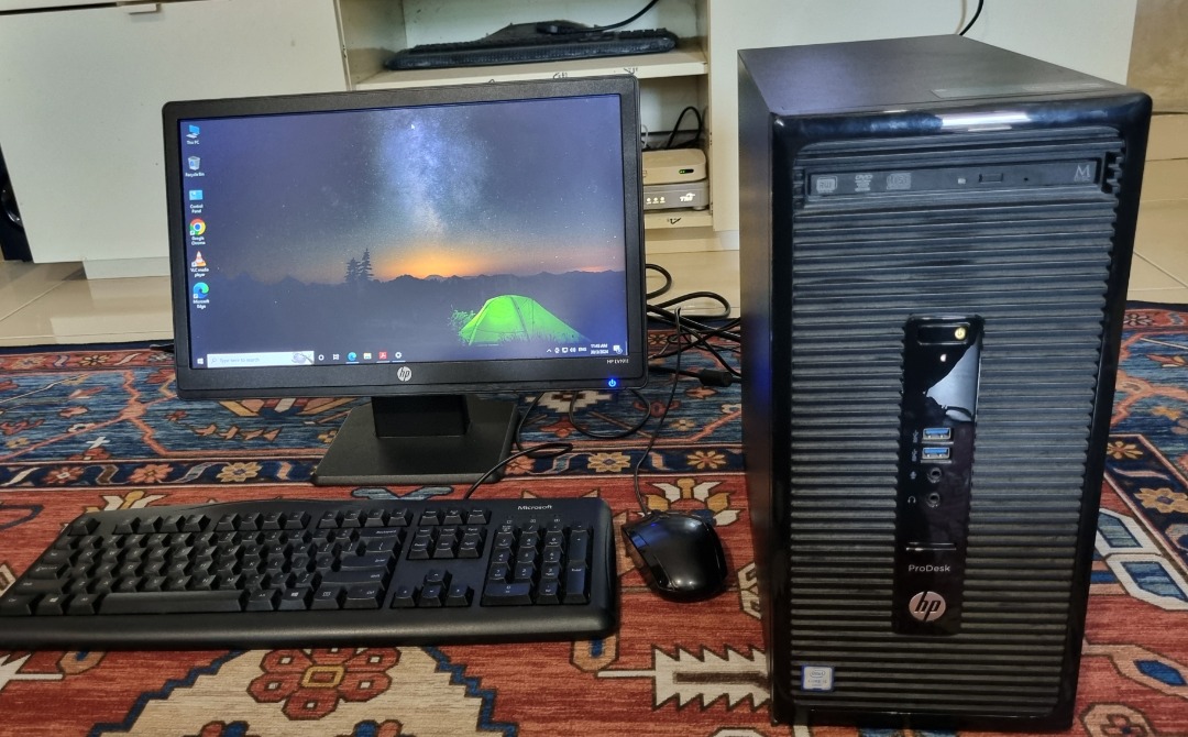 Full set HP computer Intel Core i5, 8gb RAM, 500gb Hardisk & 19 inch ...