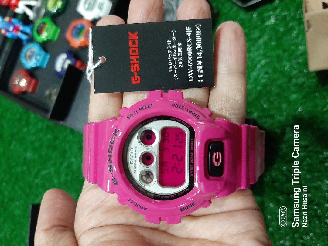 Gshock Original Dw6900 Crazy Colour, Men's Fashion, Watches ...