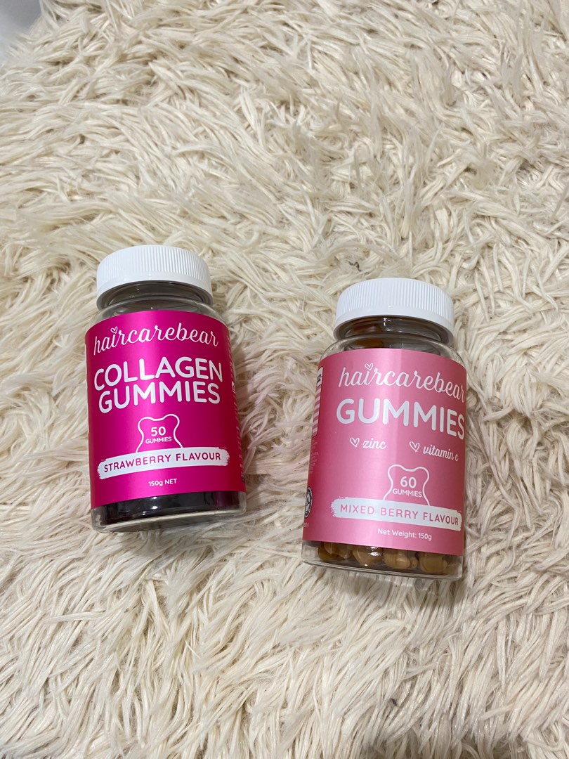 Halal supplements collagen hair gummies Hair care bear, Health ...