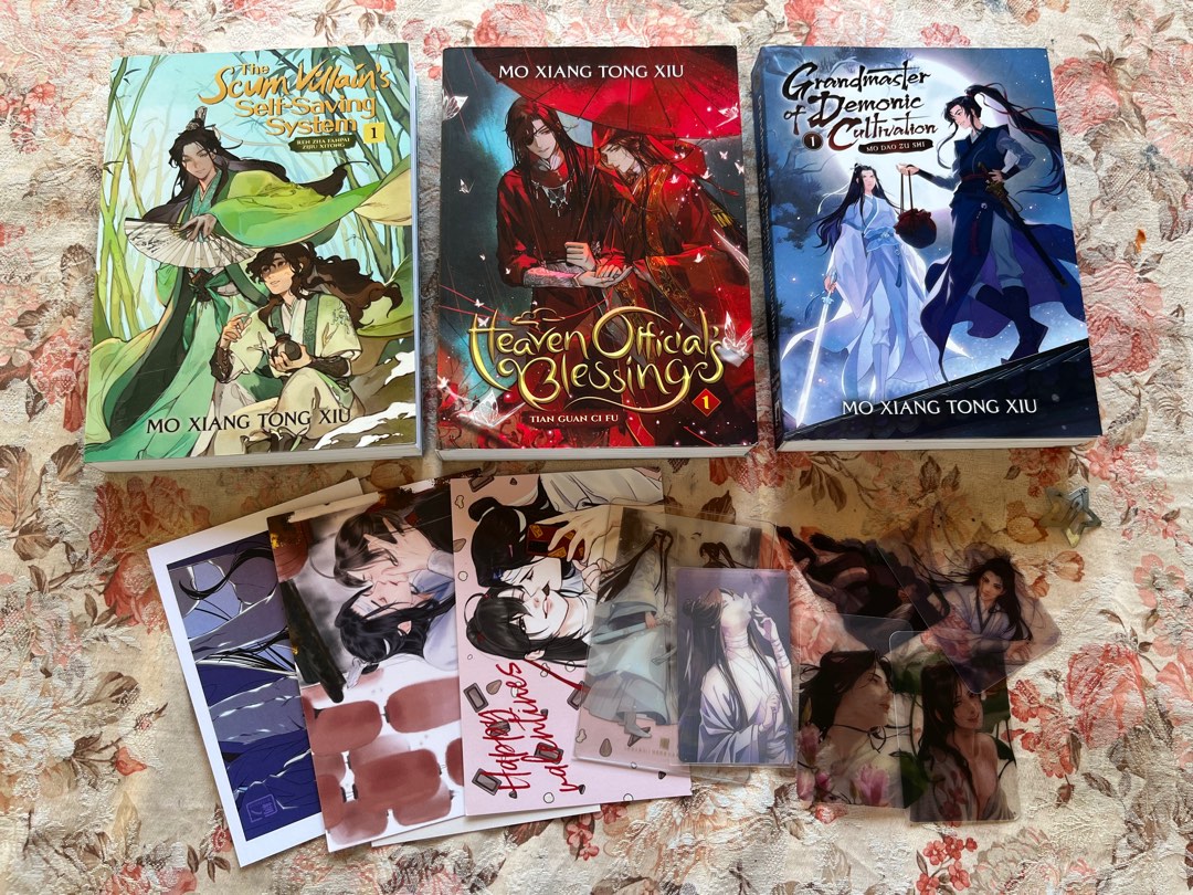 Heavens official blessing Tgcf, mdzs, svsss vol 1 book set, Hobbies ...