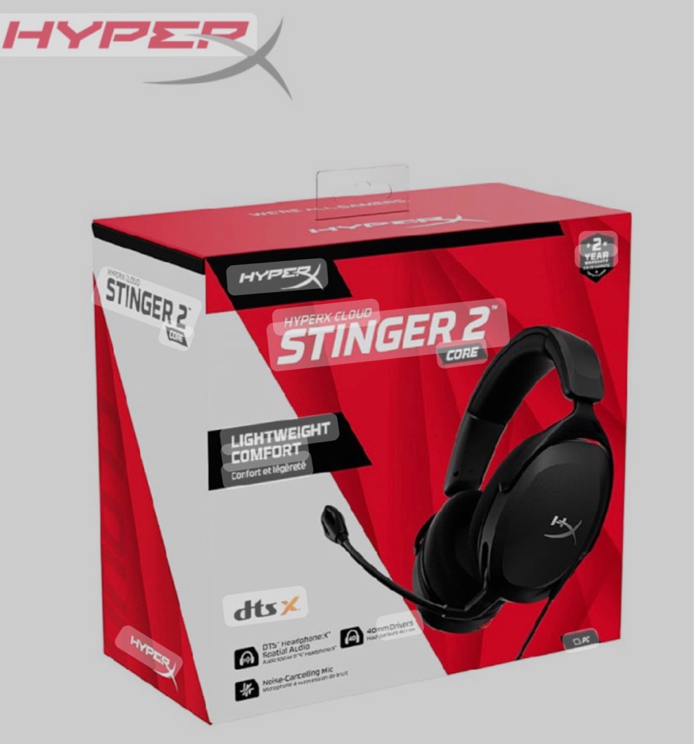 Hyperx cloud stinger 2 gaming headset, Audio, Headphones & Headsets on ...