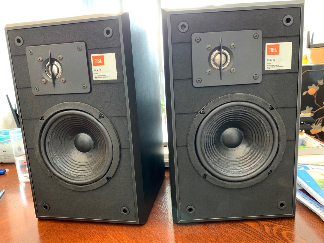 JBL TLX12 監聽級書架式音箱一對, 音響器材, Soundbar、揚聲器、藍牙喇叭、耳擴 - Carousell