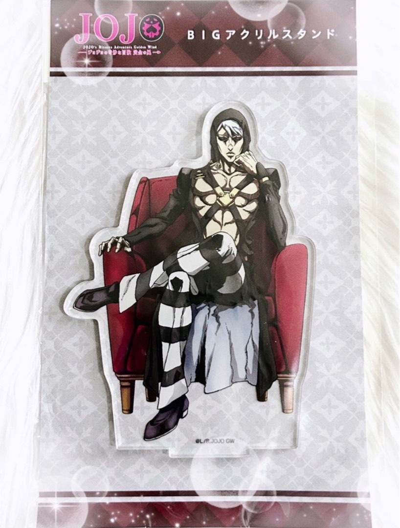 Jojo’s Bizarre Adventure Risotto Nero BIG acrylic stand, Hobbies & Toys ...