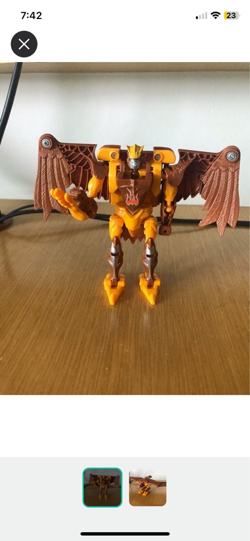 KO Transformers Beasts Wars Airazor, Hobbies & Toys, Toys & Games on ...