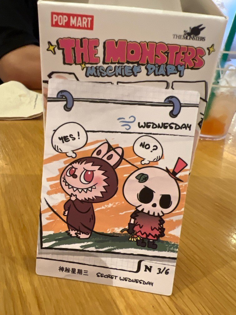 Labubu The Monsters - Mischief Diary, Hobbies & Toys, Toys & Games on ...