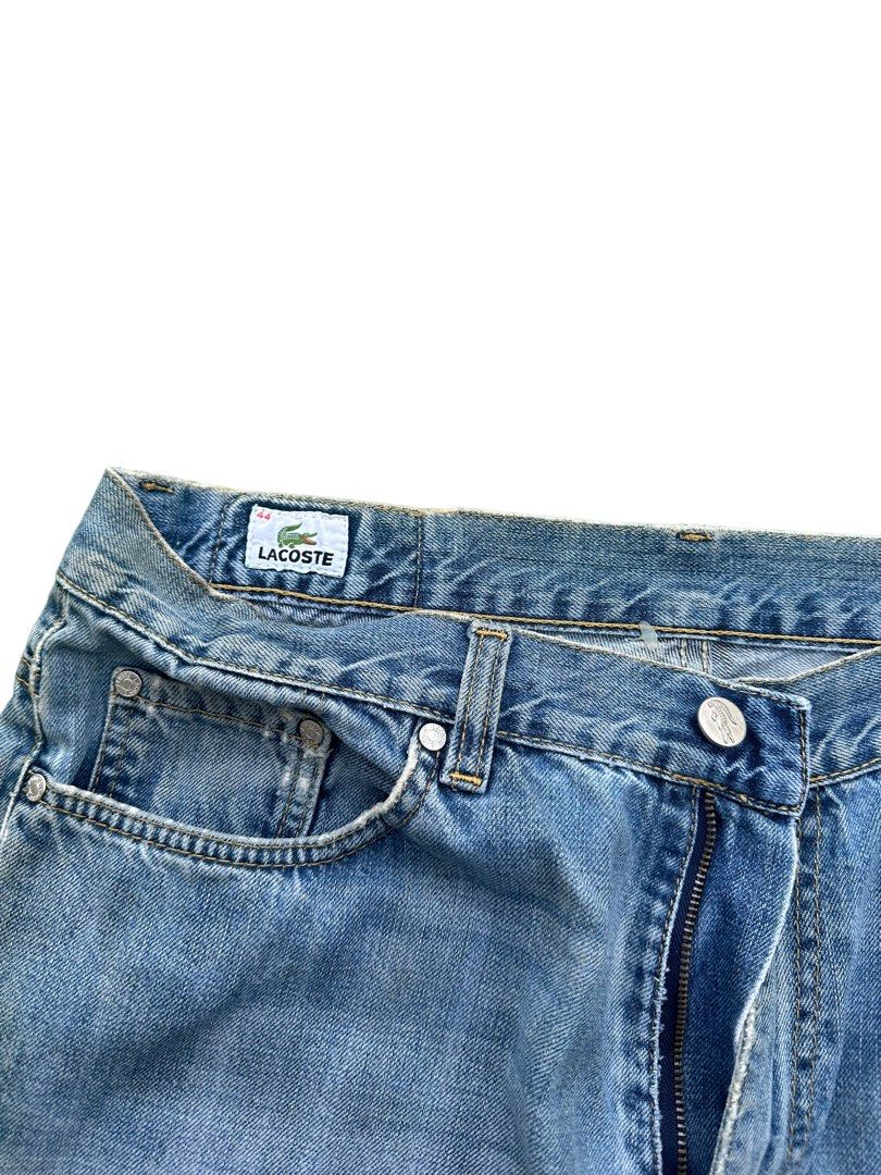 Lacoste Jeans, Men's Fashion, Bottoms, Jeans on Carousell