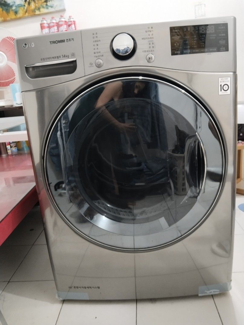 LG KOREAN DRYER 14KL, TV & Home Appliances, Washing Machines and Dryers ...