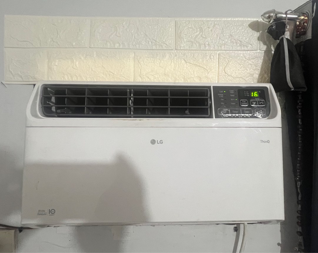 LG LA100GC Window Type Dual Inverter Compressor Aircon 1.0HP, TV & Home ...