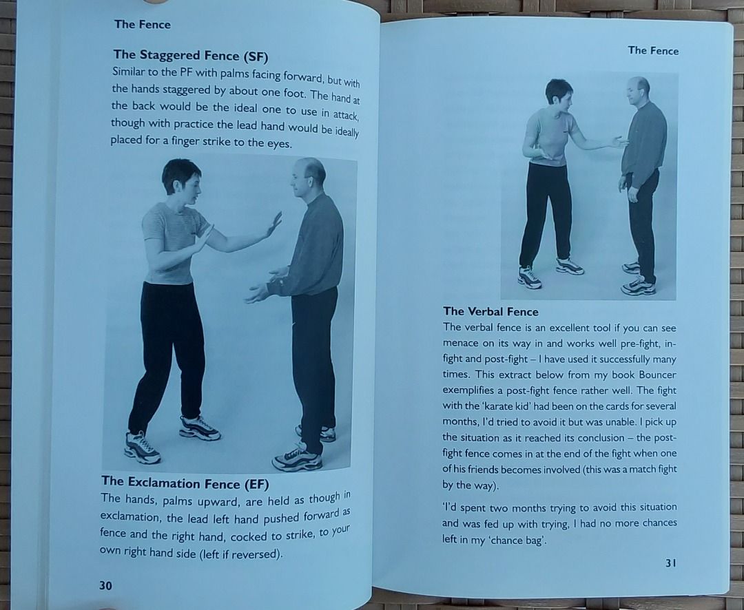***LIKE NEW*** MARTIAL ARTS - The Fence by Geoff Thompson, 2000 ...
