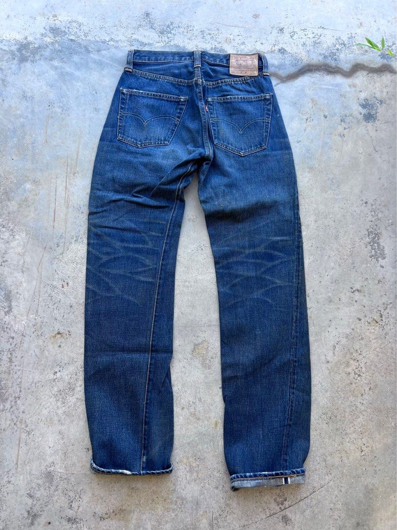 LVC LEVIS 501XX BIG E USA 555, Men's Fashion, Bottoms, Jeans on Carousell