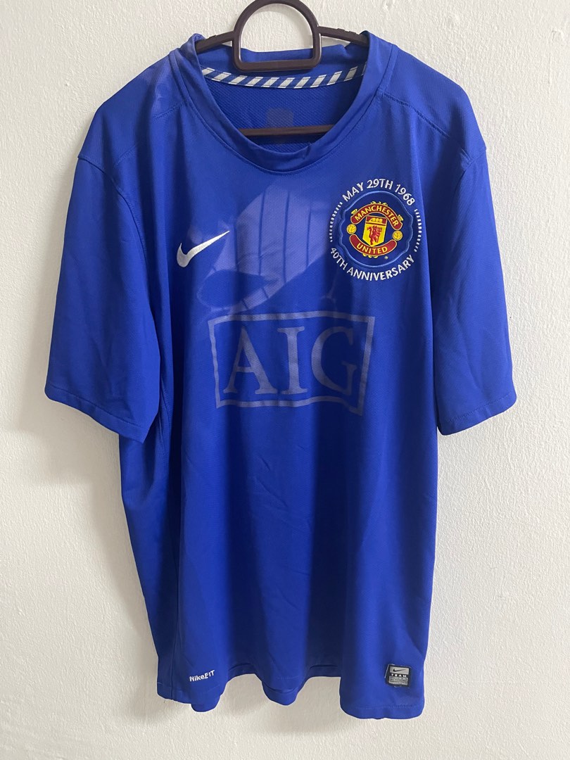 MANCHESTER UNITED 2008 2009 AWAY FOOTBALL SHIRT JERSEY NIKE L BOYS, Men ...