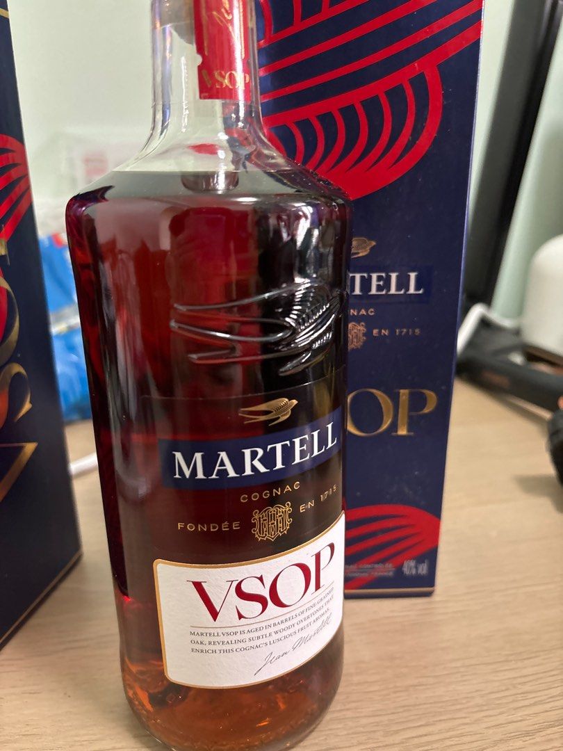 Martell VSOP -700ml 連盒, 嘢食 & 嘢飲, 酒精飲料 - Carousell
